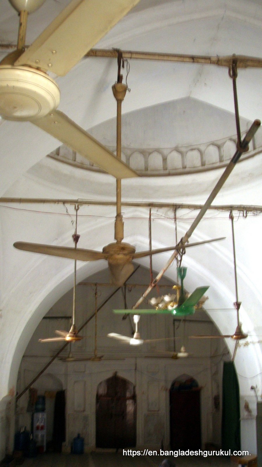 Sat Gambuj Mosque (interior), Dhaka, Bangladesh - Bangladesh Gurukul ...